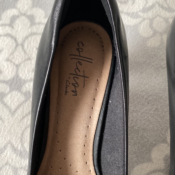Clarks | Shoes | Collection By Clarks Black Pointed Kitten Heel | Poshmark